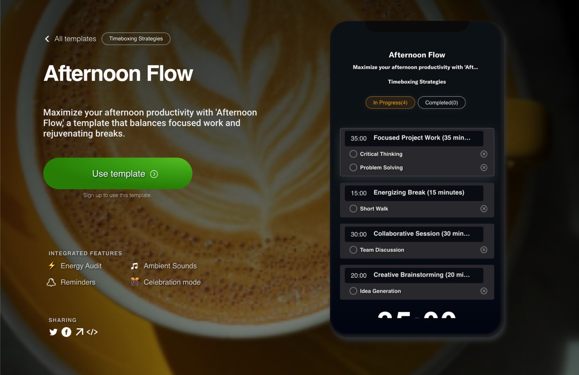 Afternoon Flow | FocusBox
