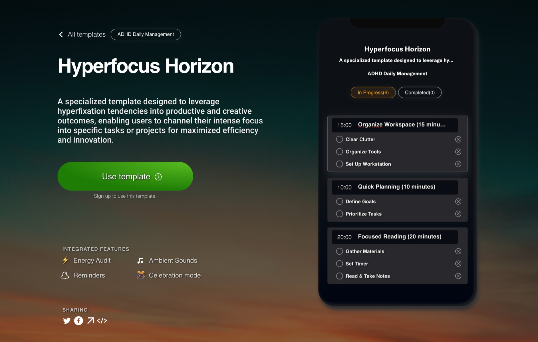 Hyperfocus Horizon | FocusBox