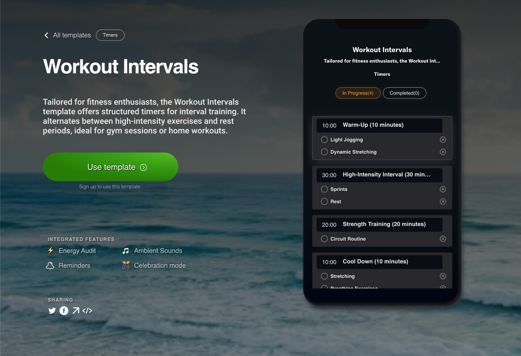 Workout Intervals | FocusBox