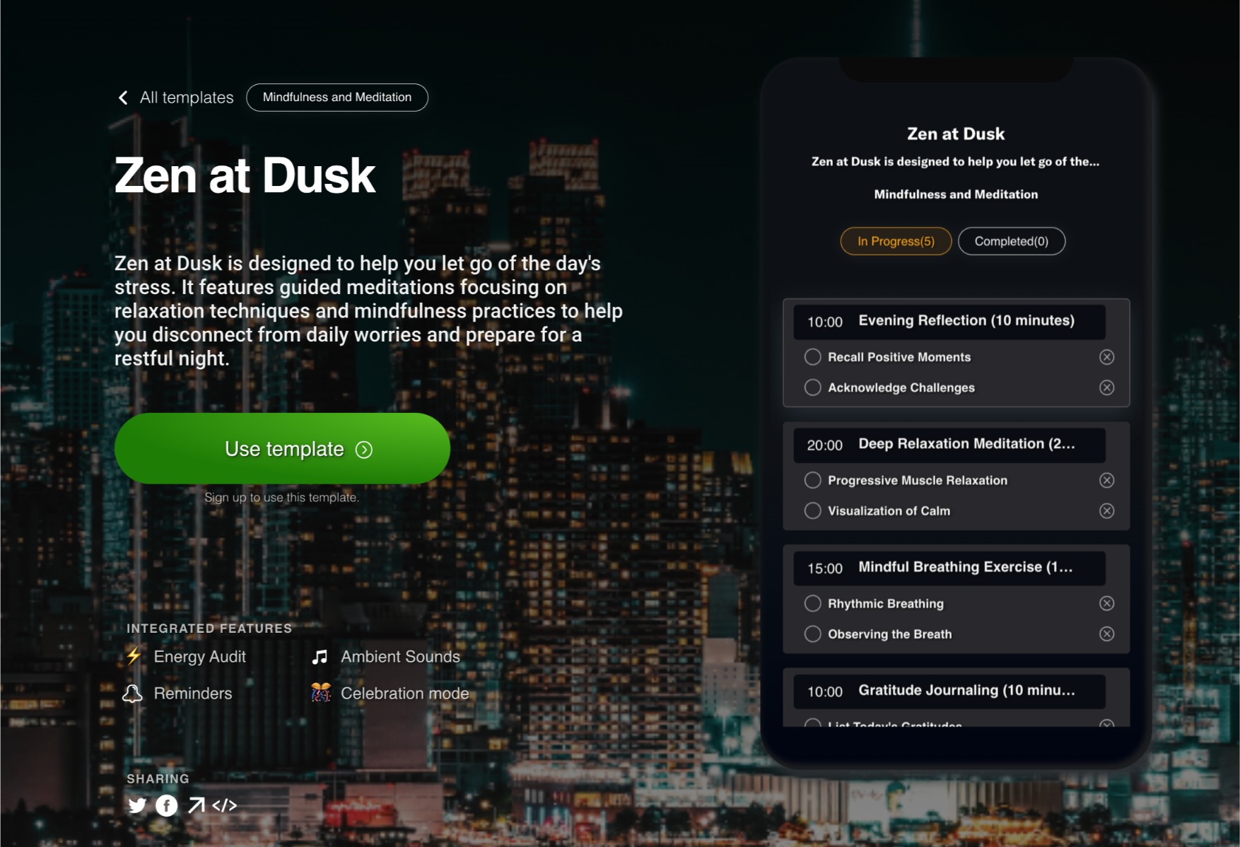 Zen at Dusk | FocusBox